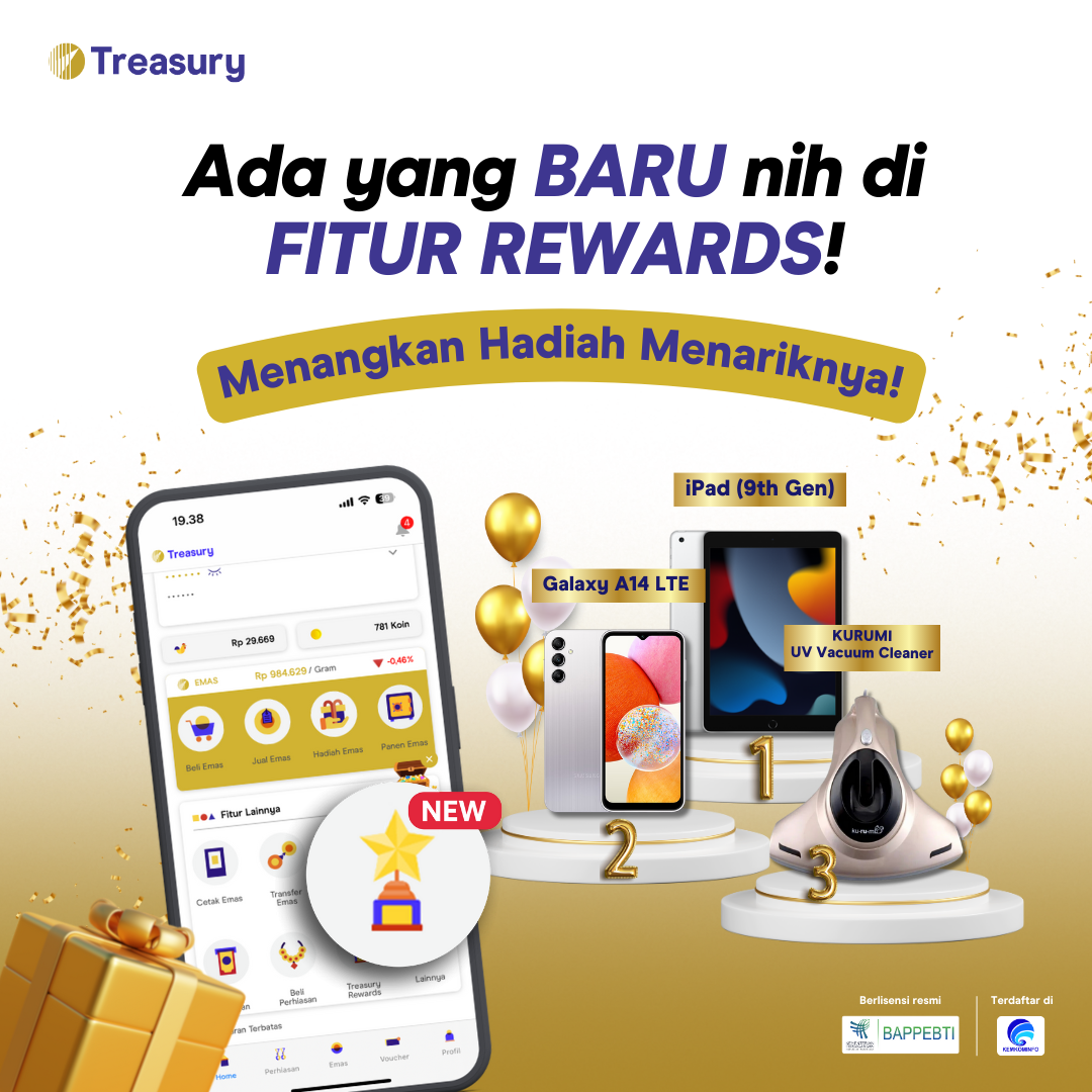 Kenapa Harga Emas Naik Terus? Kenali 5 Faktor Pendorongnya - Treasury